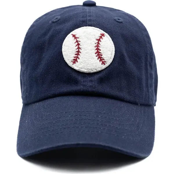REY TO Z Terry Baseball Cap - Navy