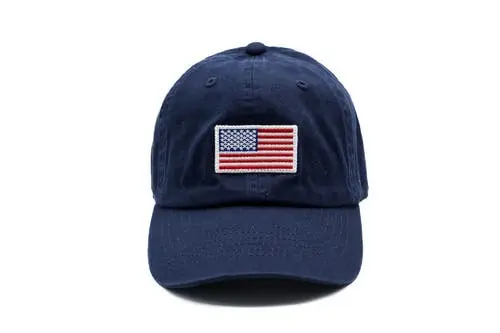 REY TO Z Flag Baseball Cap - Navy