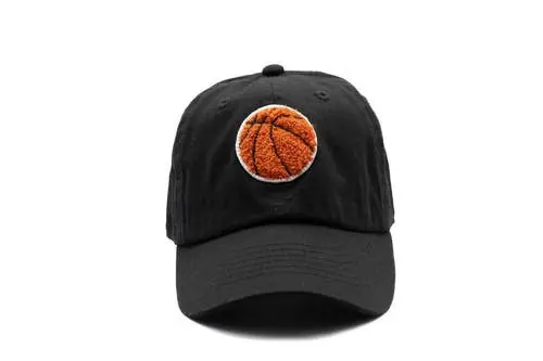 REY TO Z Terry Basketball Baseball Cap - Black