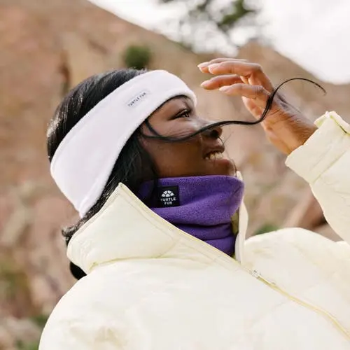 Turtle Fur Bang Band Fleece Headband - Bright Lime