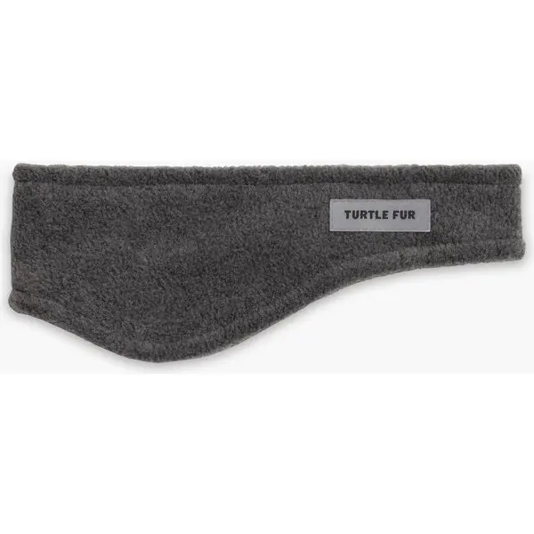 Turtle Fur Bang Band Fleece Headband - Charcoal