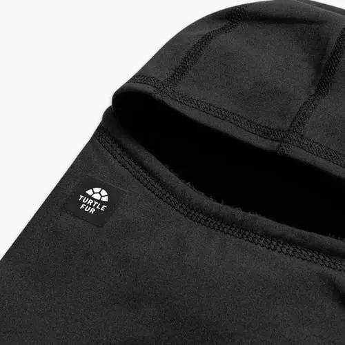 Turtle Fur Plush Lined Quantum Balaclava - Black