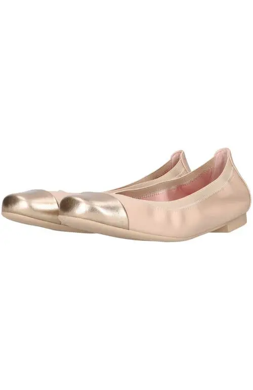Pretty Ballerinas Round-toe Ballet Flats - Beige