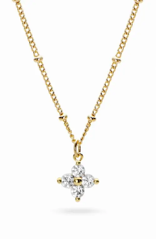 ANA LUISA Claire Pendant Necklace - Gold/clear