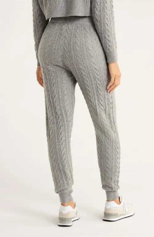 MPG Cable Knit Joggers