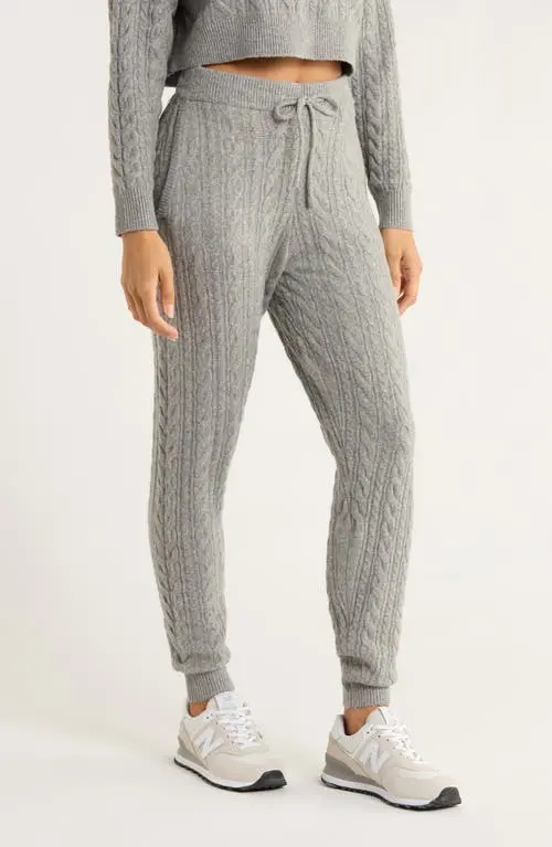 MPG Cable Knit Joggers
