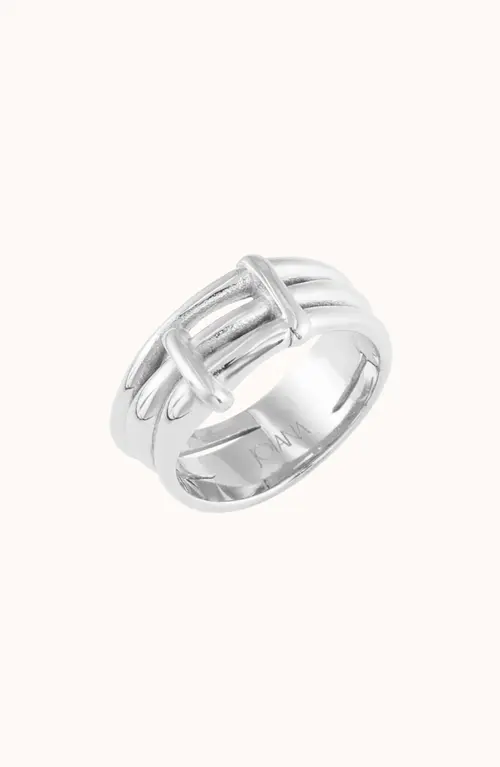 JOIANA JEWELRY Rowe Triple Loop Ring - Silver