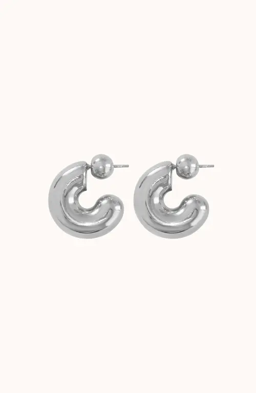 JOIANA JEWELRY Hoop Earrings - Silver