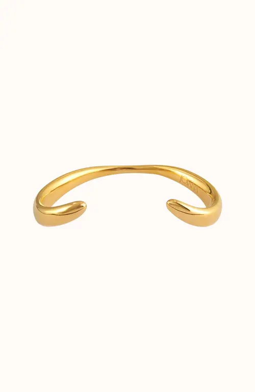 JOIANA JEWELRY Curved Cuff Bracelet - Gold