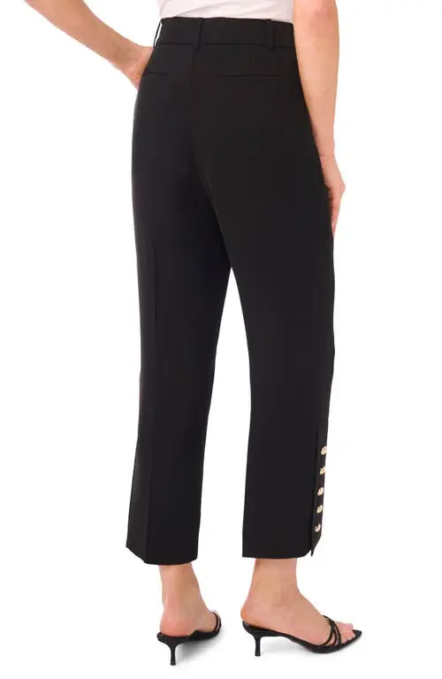 CECE DUPRAZ Button Detailed Straight Leg Pants