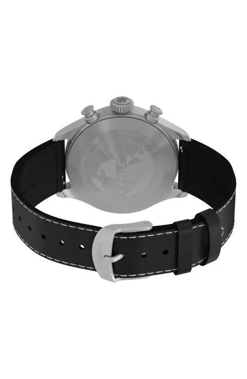Timex® Waterbury Ace Chronograph Strap Watch