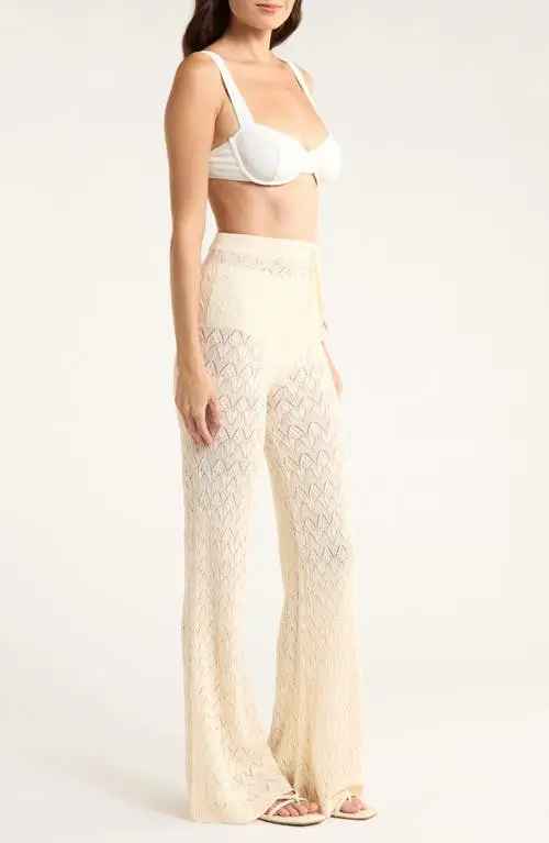 Elan Pointelle Cover-up Pants