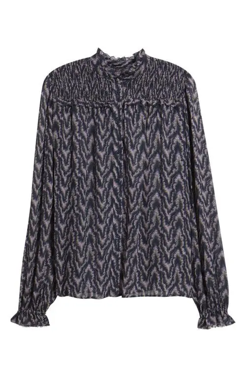 Hugo Boss Benvylla Chevron Print Shirt