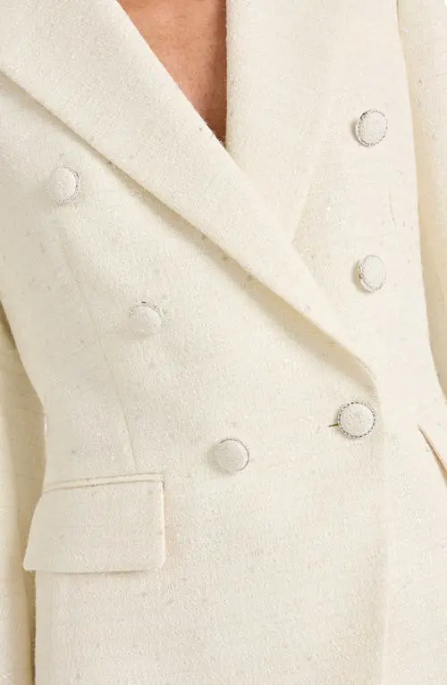 TAHARI ASL Crystal Bouclé Blazer