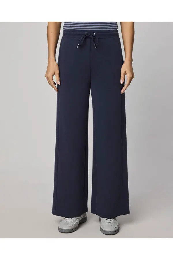 Splendid Scubasoft Wide Leg Pant - Black