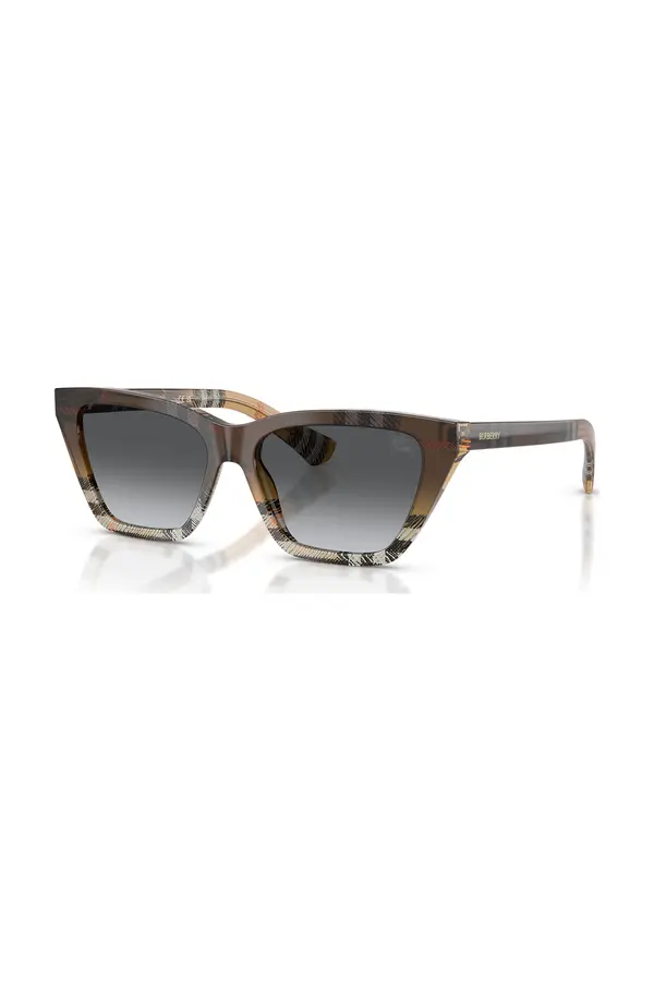 Burberry Sunglasses Cat Eye Frame - Brown