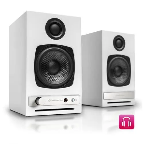 AUDIOENGINE Hd3 Premium Desktop Speakers System W/bluetooth Aptx-hd - White