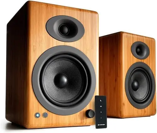 AUDIOENGINE A5+ Home Music System W/ Bluetooth Aptx-hd - Bamboo
