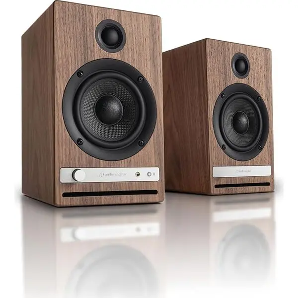 AUDIOENGINE Hd4 Next Gen Home Music System W/ Bluetooth Aptx Adaptive - Walnut