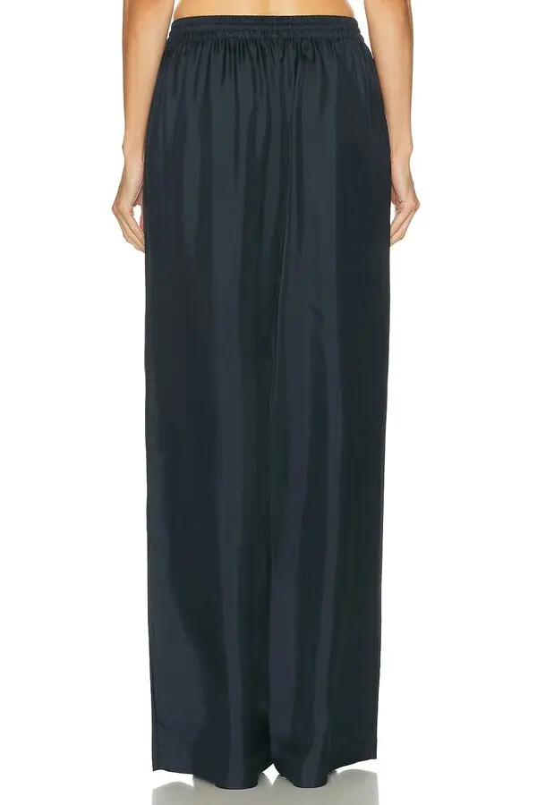 RÓHE Wide Leg Silk Trouser