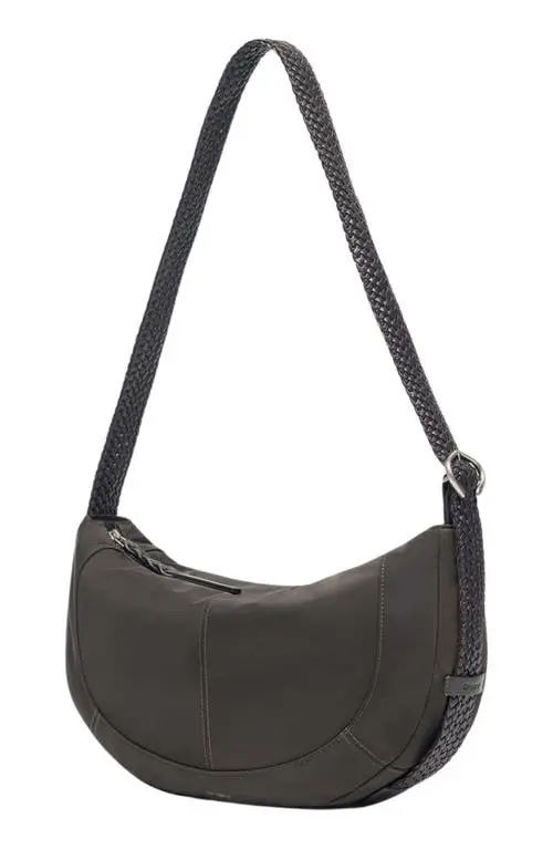ORYANY Faux Leather Crossbody Bag - Smoky Brown