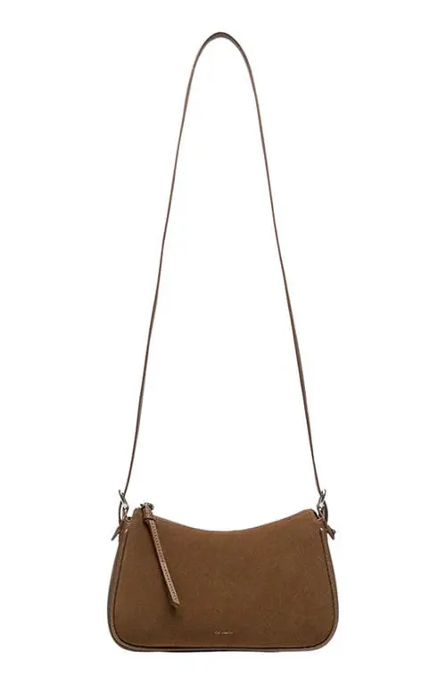 ORYANY Small Leather Shoulder Bag - Cappuccino