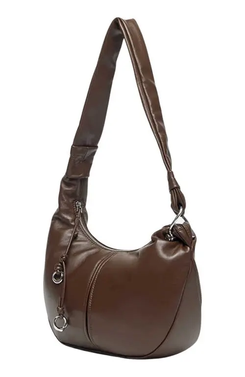 ORYANY Becca Leather Shoulder Bag - Nutty Brown