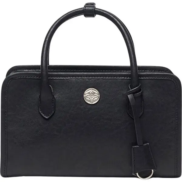 ORYANY Claude Leather Satchel - Black