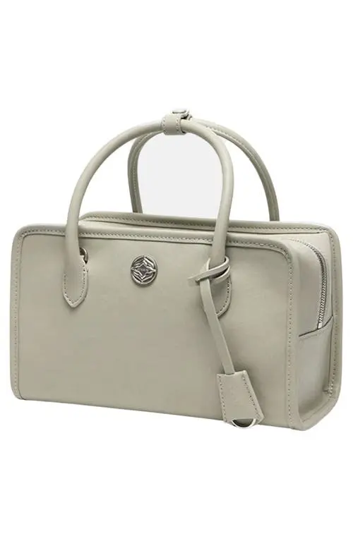 ORYANY Claude Leather Satchel - Foggy