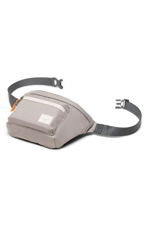 Herschel Supply Co. Pop Quiz Recycled Canvas Belt Bag - Morning Dove/dark Shadow
