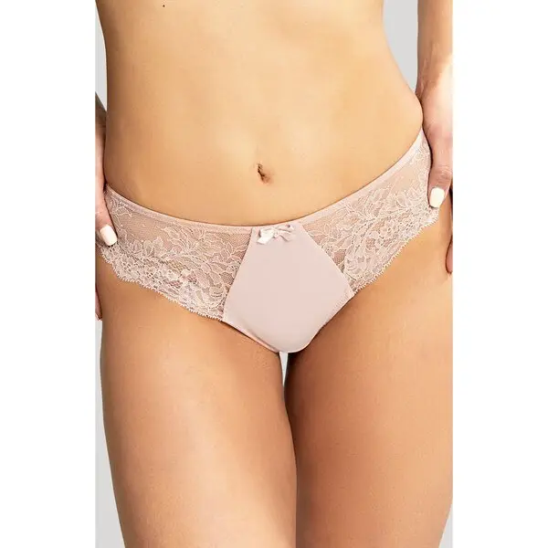 Panache Ana Lace Trim Thong - Vintage
