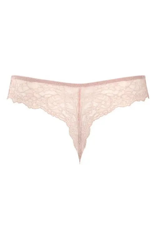 Panache Ana Lace Trim Thong - Vintage
