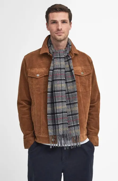 Barbour Tartan Lambswool Scarf