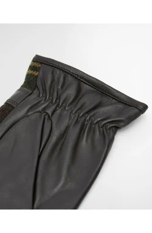 Barbour Aubrey Tartan Waterproof Touchscreen Gloves - Classic