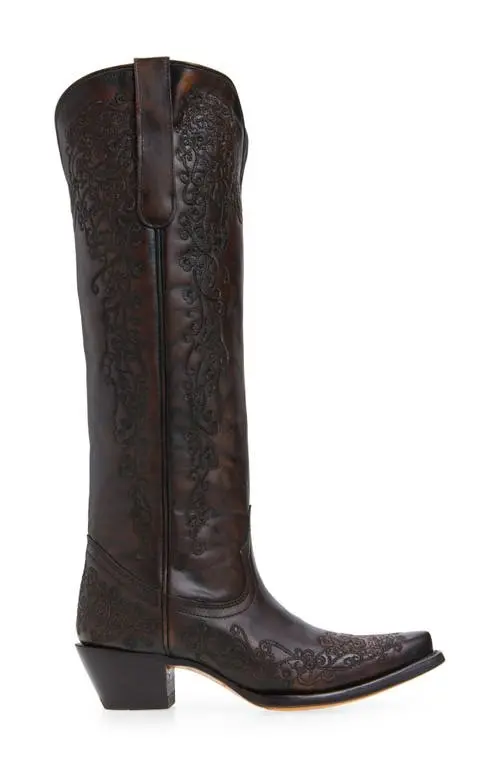 CORRAL Floral Embroidered Western Boots