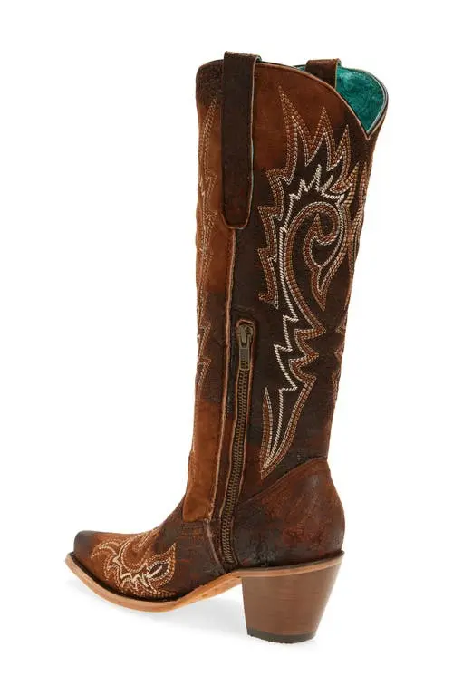 CORRAL Knee High Western Boot
