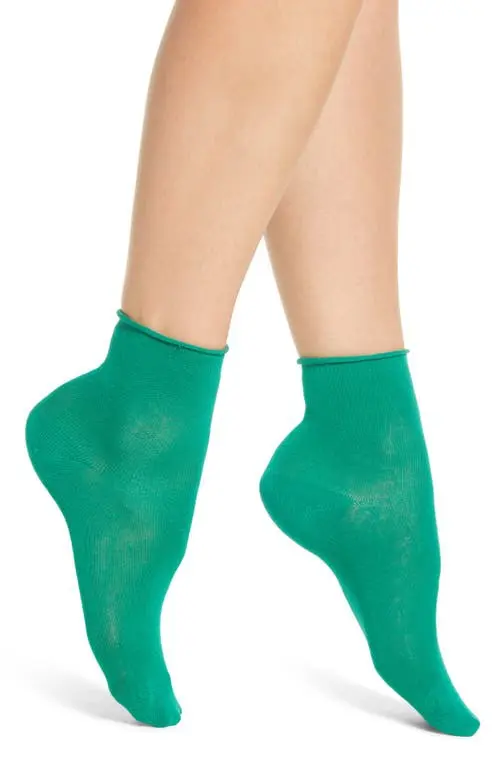 Sarah Borghi Loredana Ankle Socks - Smeraldo