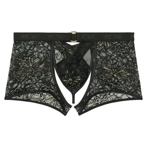 WOH Pure Seduction Boxer String - Black