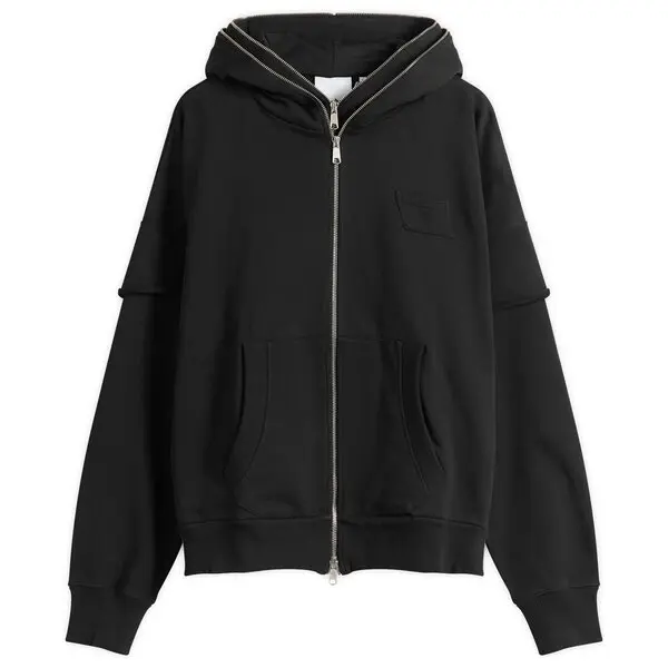 LE PERE Double Zip Hoodie