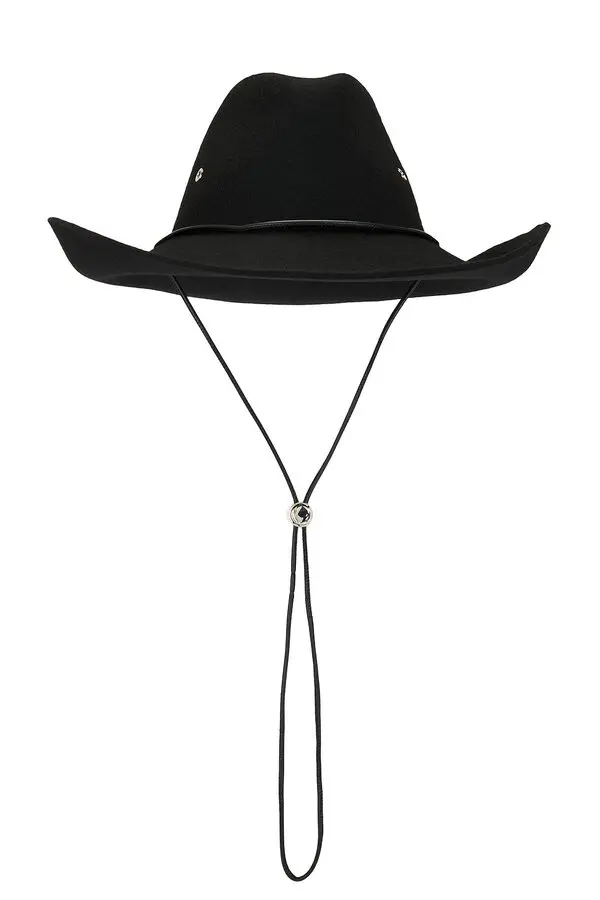 Helen Kaminski Walker Fedora Hat - Black