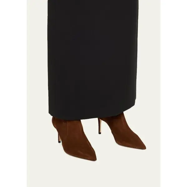 STUART WEITZMAN Suede Knee Boots - Fawn