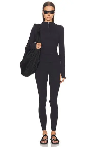 SET ACTIVE Luxform Lux Quarter Zip Top