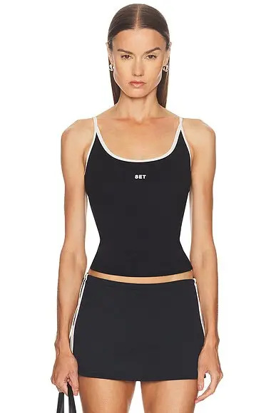 SET ACTIVE Sporty U Tank Top