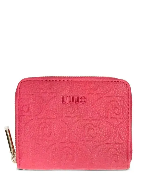 Liu Jo Embossed Zip-around Wallet - Pink