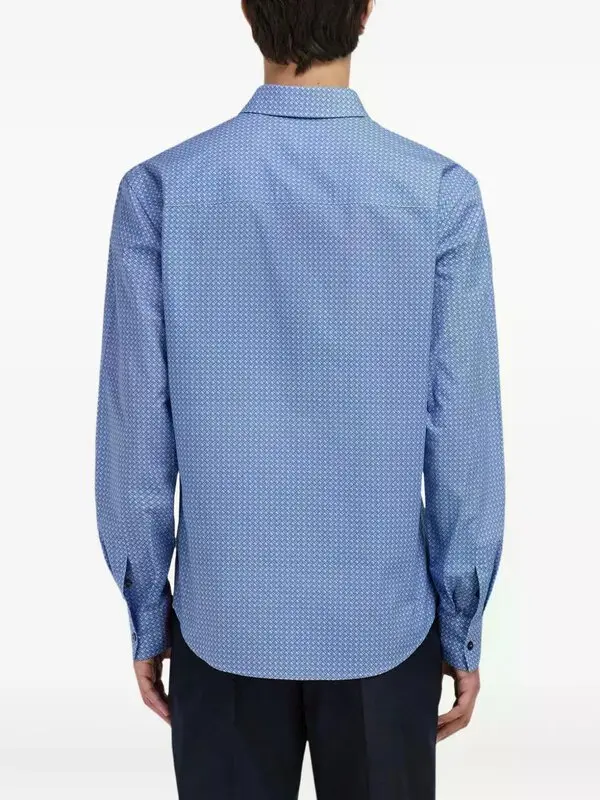 FERRAGAMO Monogram Print Shirt