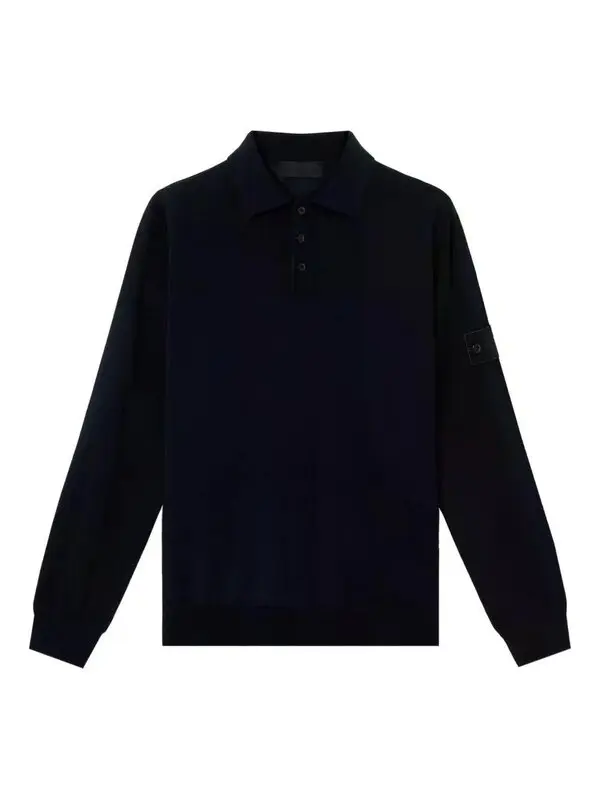 Stone Island Logo-badge Polo Shirt
