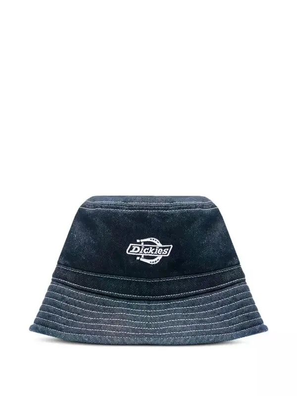 Dickies Denim-effect Bucket Hat - Blue