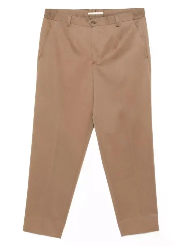 BRIGLIA 1949 Button Trousers - Brown