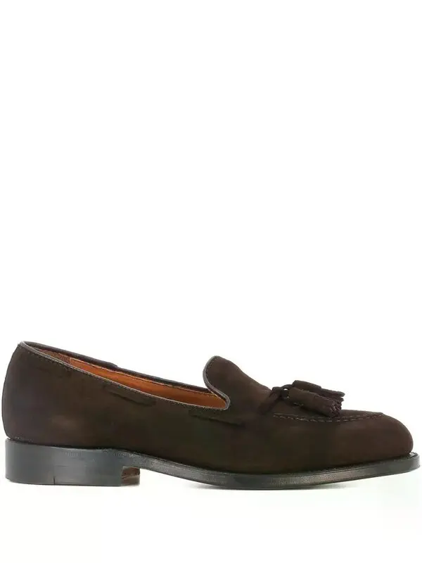 Alden Tassel Suede Loafers