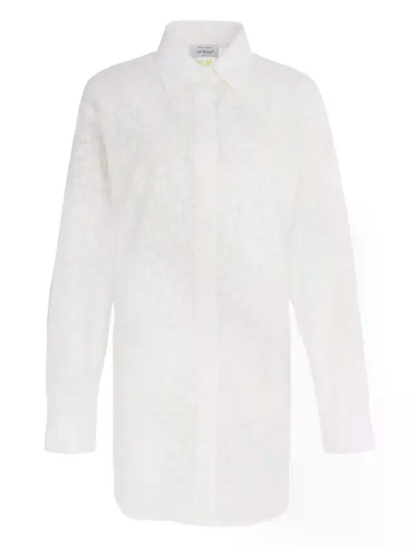 Off-White Monogram Shirt Dress